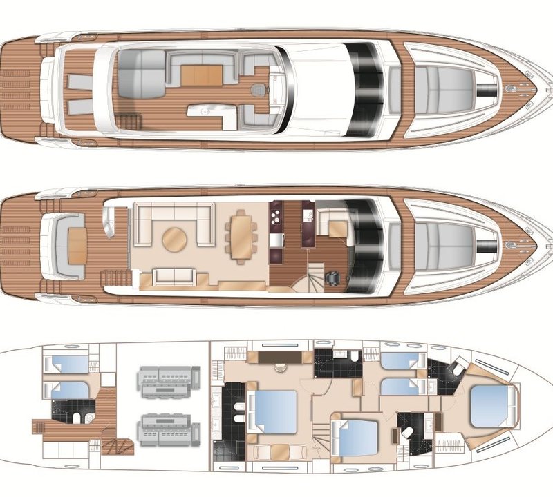 SAMAKANDA Yacht Charter Details, Princess 82 | CHARTERWORLD Luxury ...